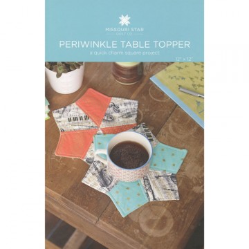 Small 5" Wacky Web (Periwinkle) Template - Missouri Star Quilt Co ...