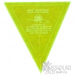 Small 5" Simple Wedge Template - Missouri Star Quilt Co. Wholesale