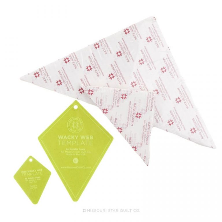 Periwinkle Templates & Triangle Piecing Papers Bundle (4 pcs ...