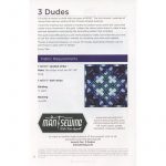 Three Dudes Quilt Pattern by Rob Appell - Missouri Star Quilt Co. Wholesale