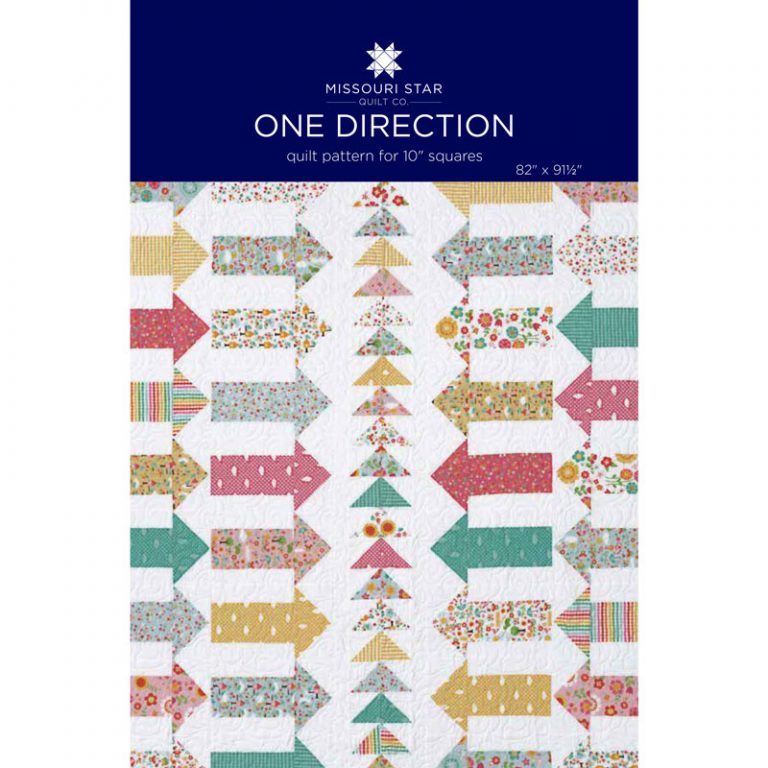 One Direction Quilt Pattern by Missouri Star - Missouri Star Quilt Co ...